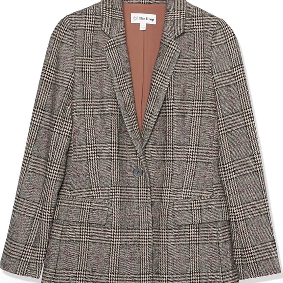 Jackets & Coats | The Drop Womens Blake Long Blazer Medium And Xl Nwt ...